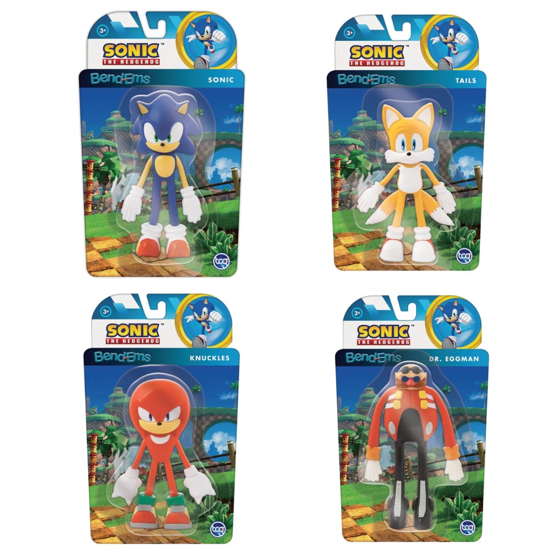 Figura Sonic Flexible 13 Cm - UpDown Juegos Figura Sonic Flexible 13 Cm - UpDown Juegos