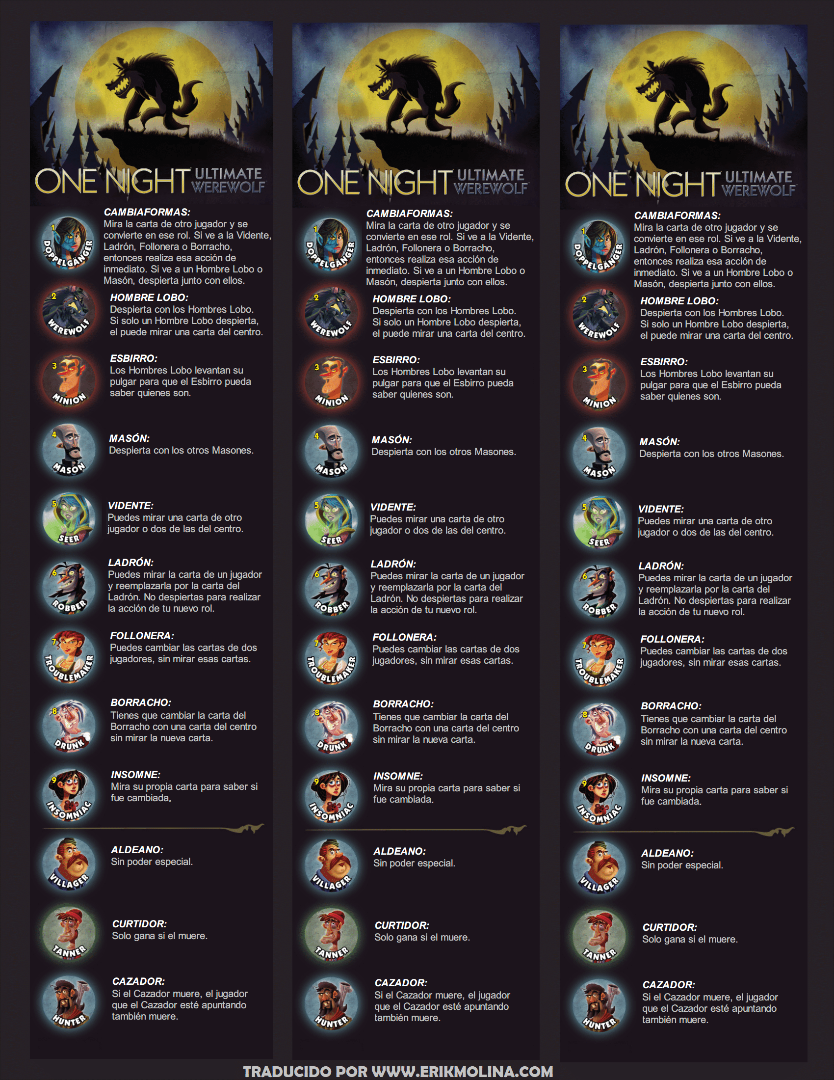 One Night Ultimate Werewolf - Updown Juegos