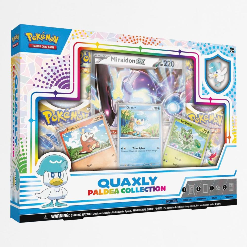 Paldea Pin Collection Quaxly Español - Updown Juegos