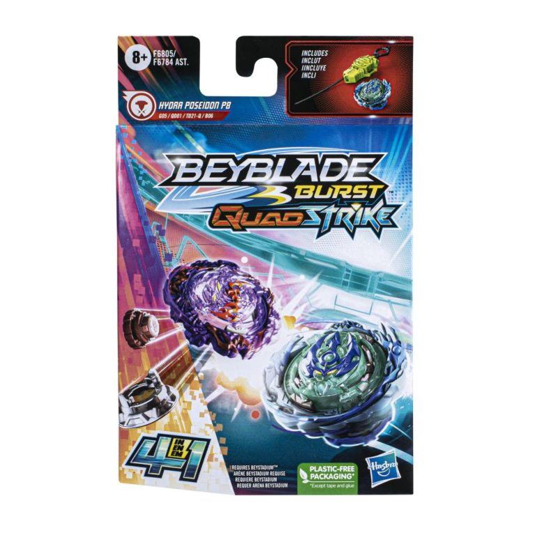 Beyblade Burst Quadstrike Hydra Poseidon P8 - Updown Juegos