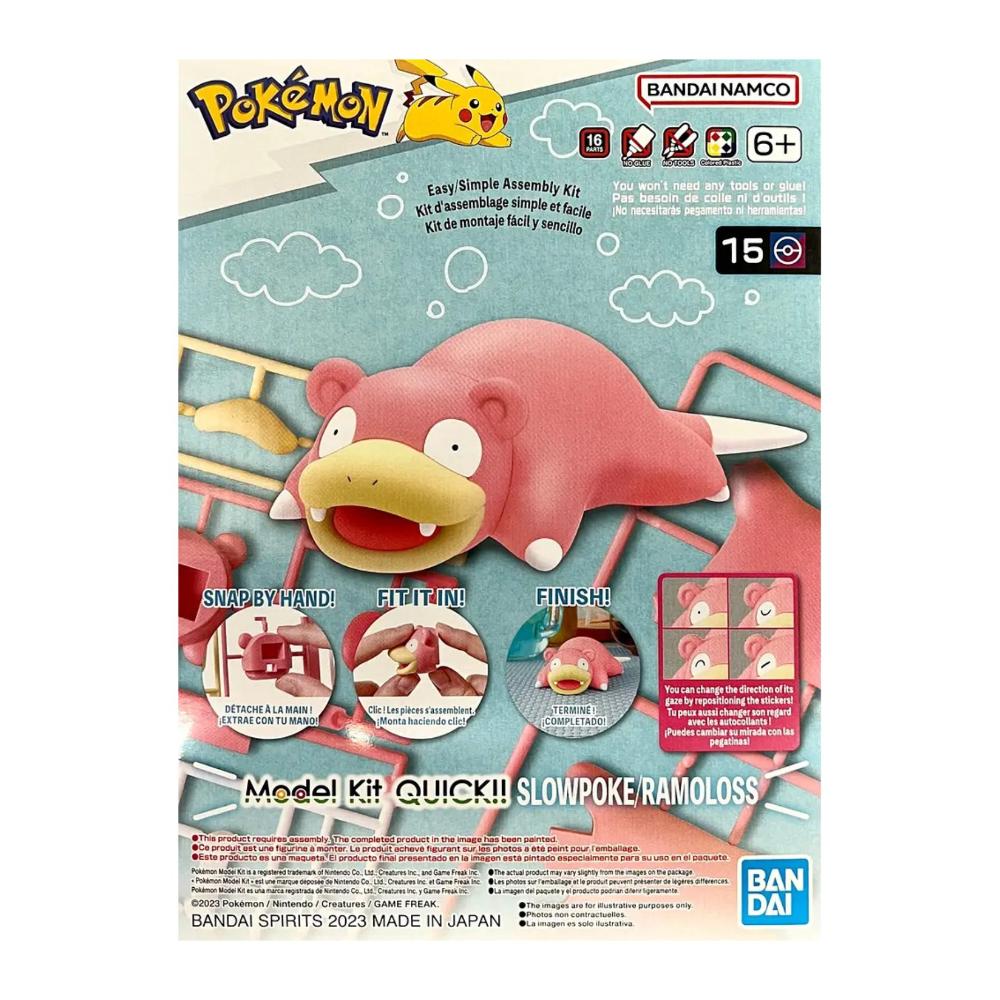 Copia de Pokémon Model Kit Quick Slowpoke - Updown Juegos