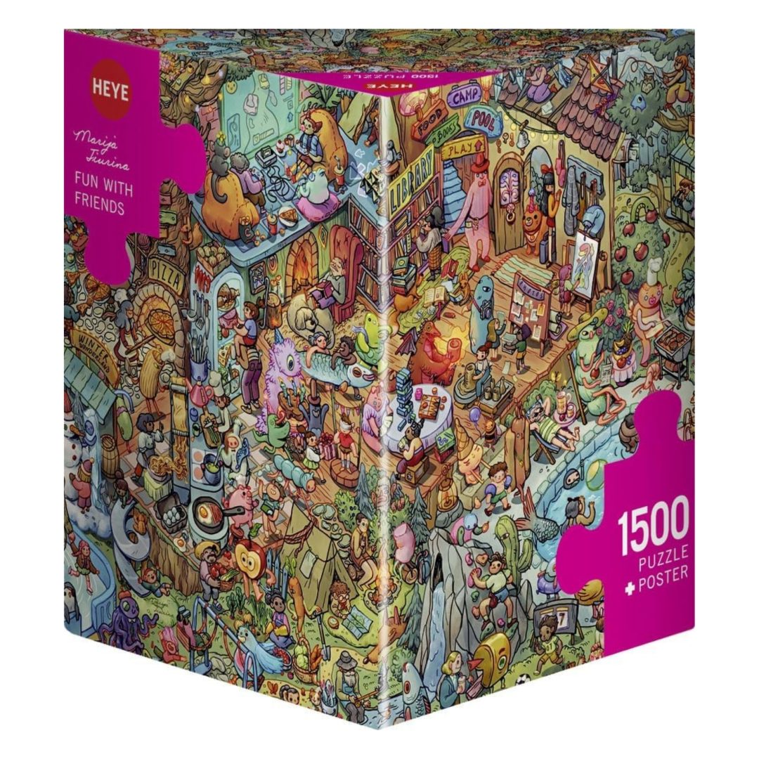Puzzle Heye 1500 - Fun With Friends - Updown Juegos