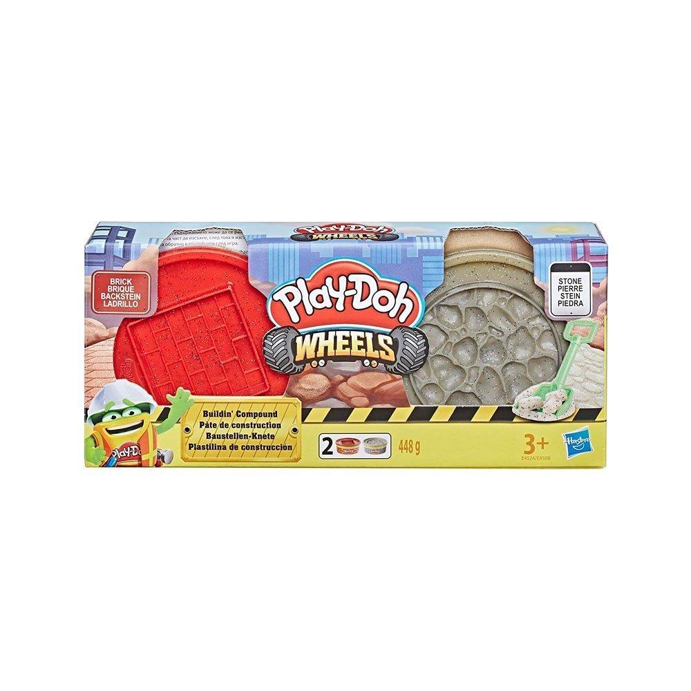 Play Doh 2 Pack Ladrillo y Piedra - Updown Juegos