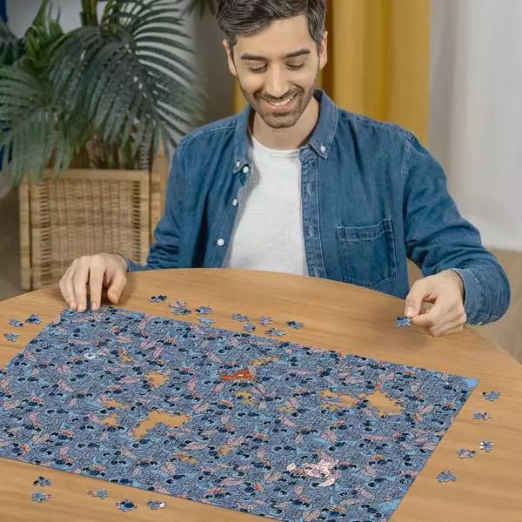 Puzzle Rompecabezas Ravensburger Disney 1000 piezas Stitch - Updown Juegos