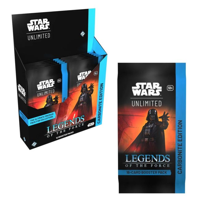 Star Wars Unlimited Carbonite Legends of the Force Sobre Inglés ...